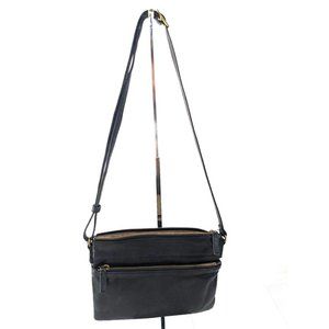 margot | Bags | Margot Crossbody Bag Purse Black Genuine Leather Lots ...